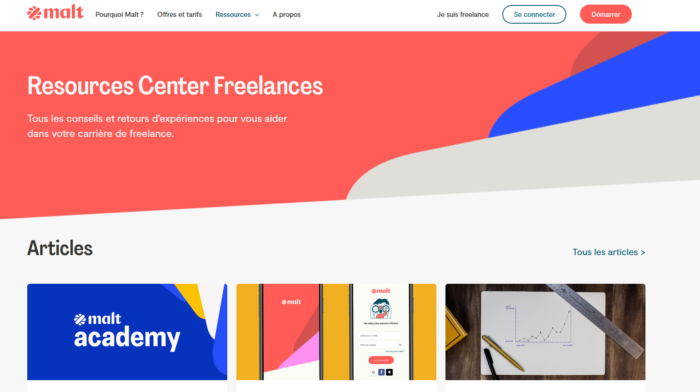 Devenir freelance sur la plateforme collaborative Malt · L'entrepreneuriat